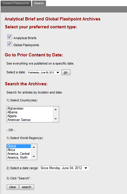NC4: Risk Center - Global Flashpoints – Everbridge